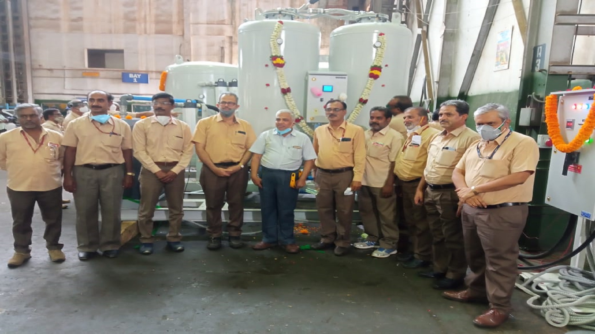 BEML manufacturing 960 LPM Medical Oxygen Plants at its KGF complex ...