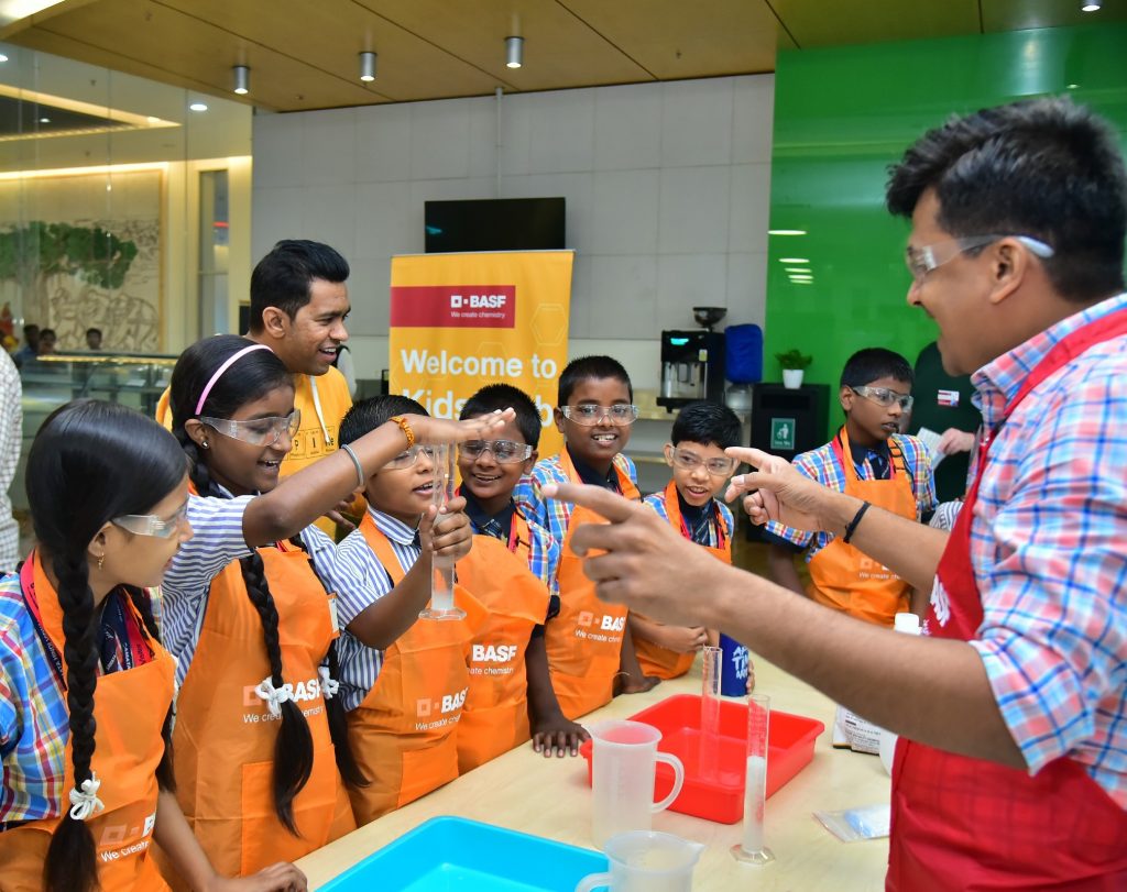 BASF Kids’ Lab inspires students to bond together with chemistry ...