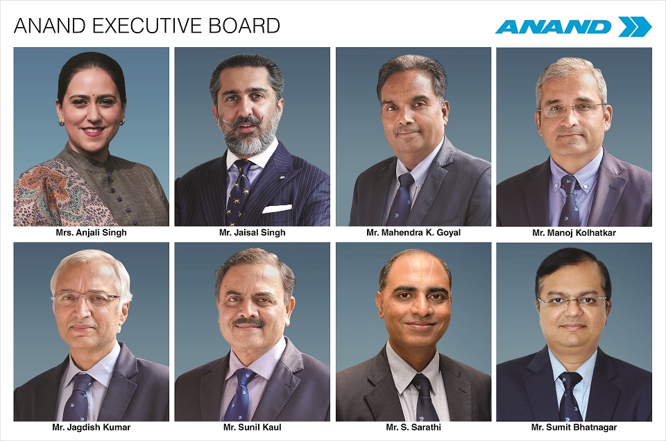 Anand announces significant leadership changes - Manufacturing Today India