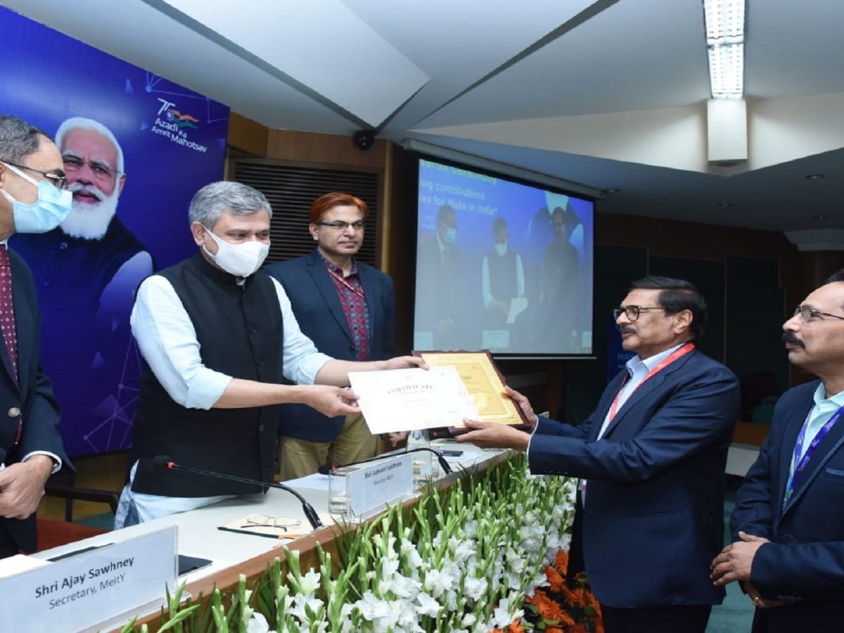 Syrma SGS Technology gets an appreciation award from MeitY ...