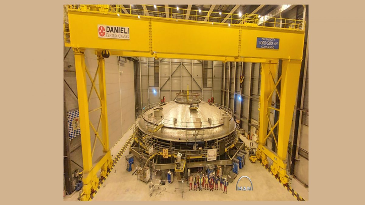 L&T finishes Top Lid assembly of Cryostat for Global Fusion Project at ...