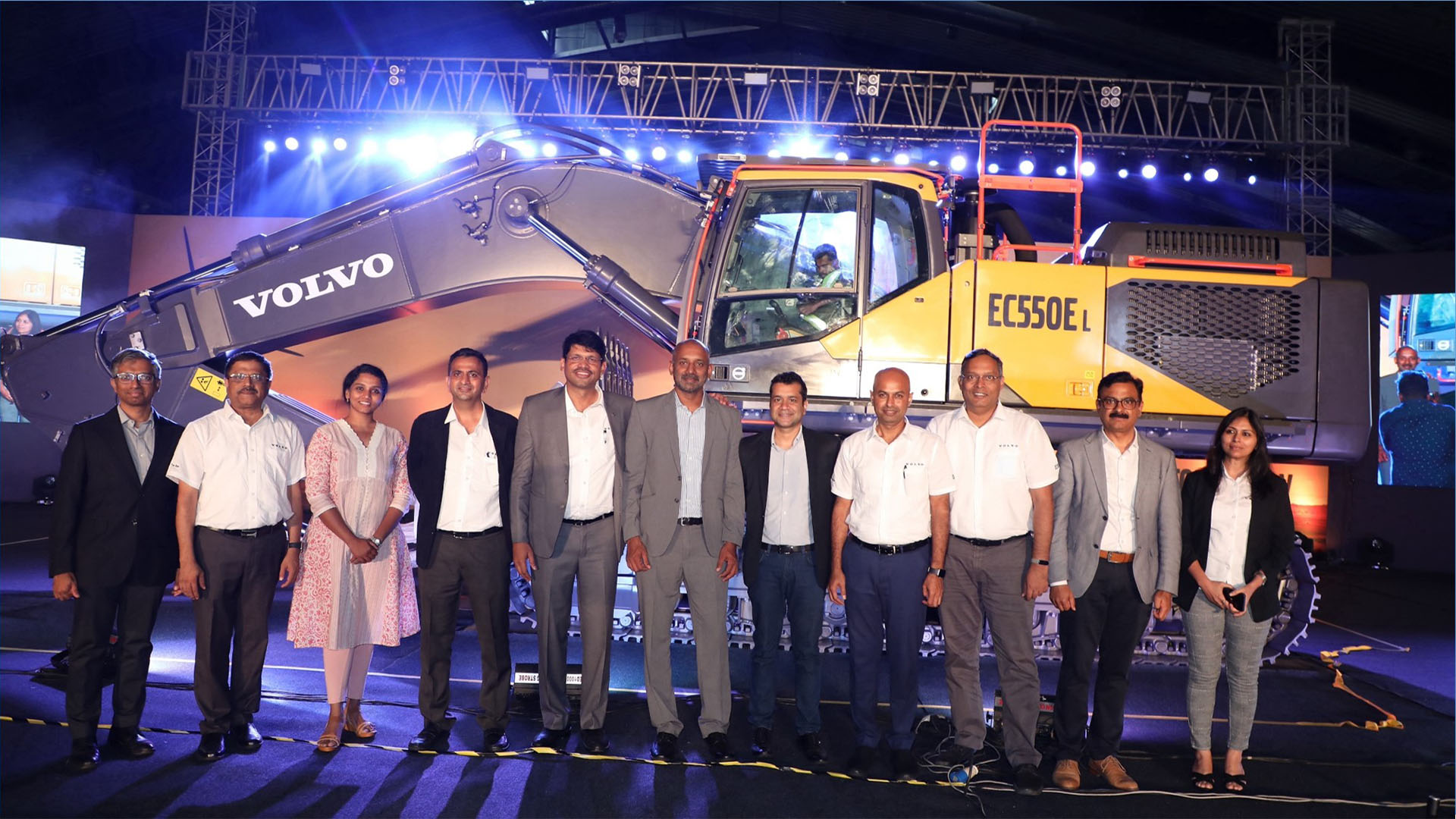 Volvo Construction Equipment launches EC550E excavator - Manufacturing ...