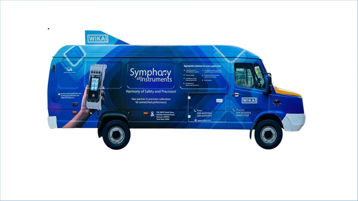 This mobile calibration van by Wika provides maintenance and repair at ...