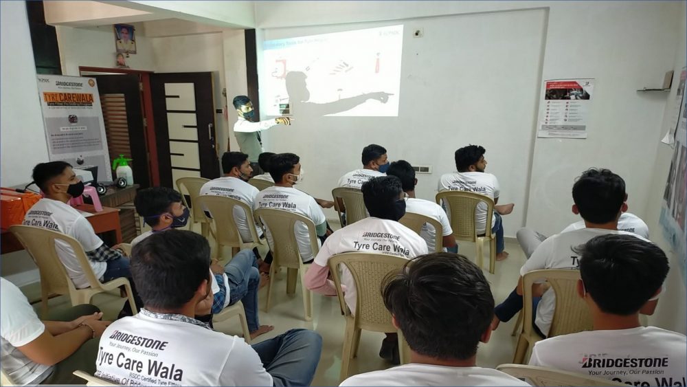 Bridgestone India provides training to tyre fitters in 9 different ...