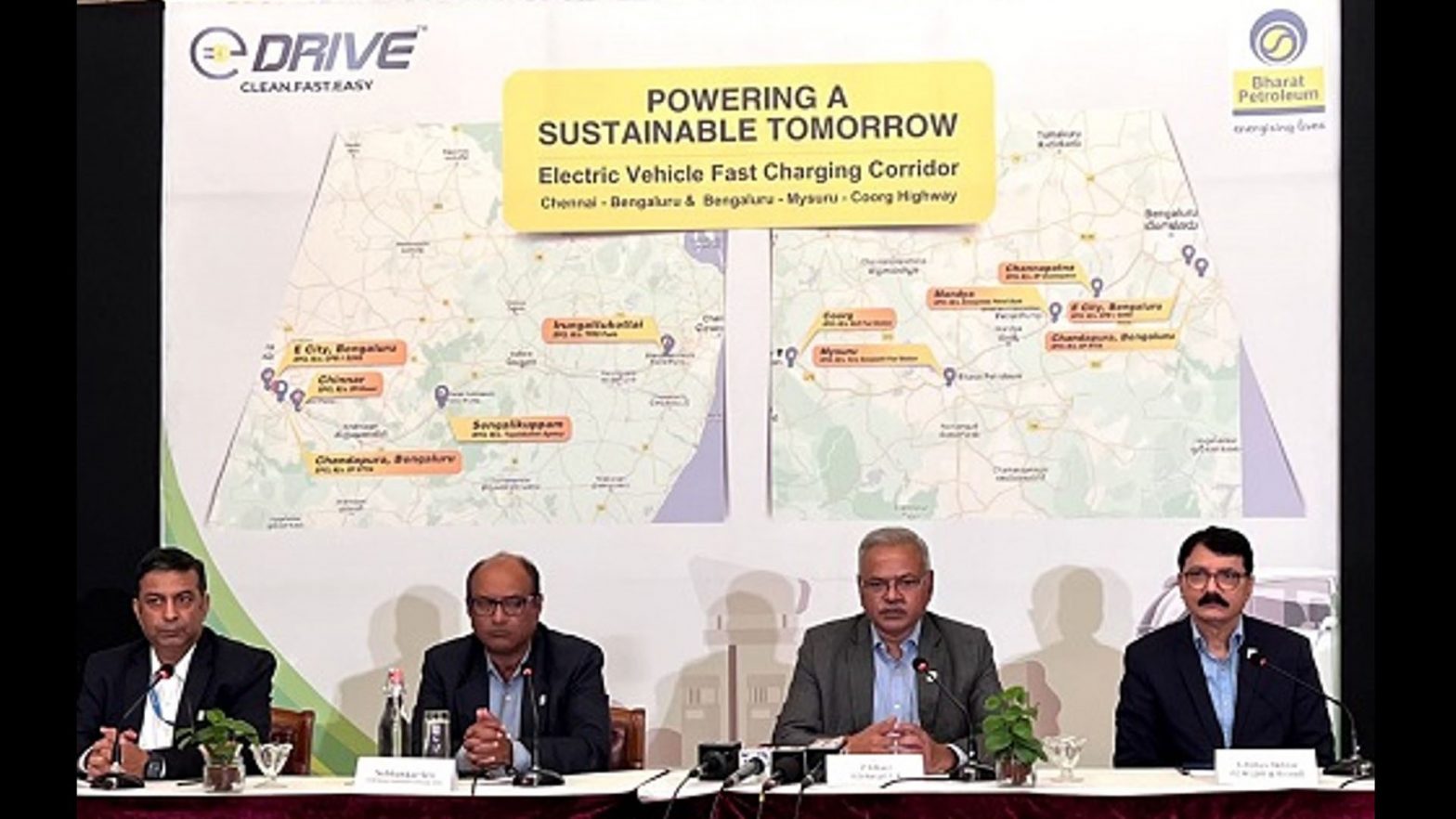 BPCL rolls out 2nd phase of setting up EV Charging stations in southern ...