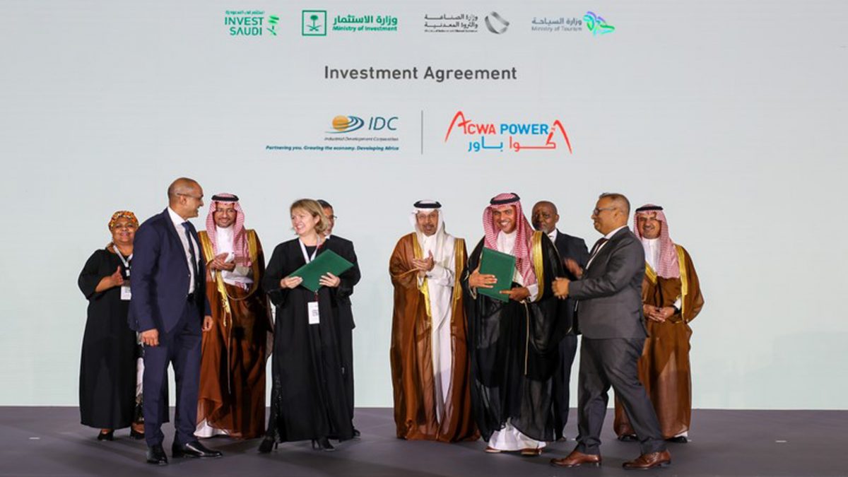 ACWA Power and IDC South Africa set to explore green hydrogen projects ...