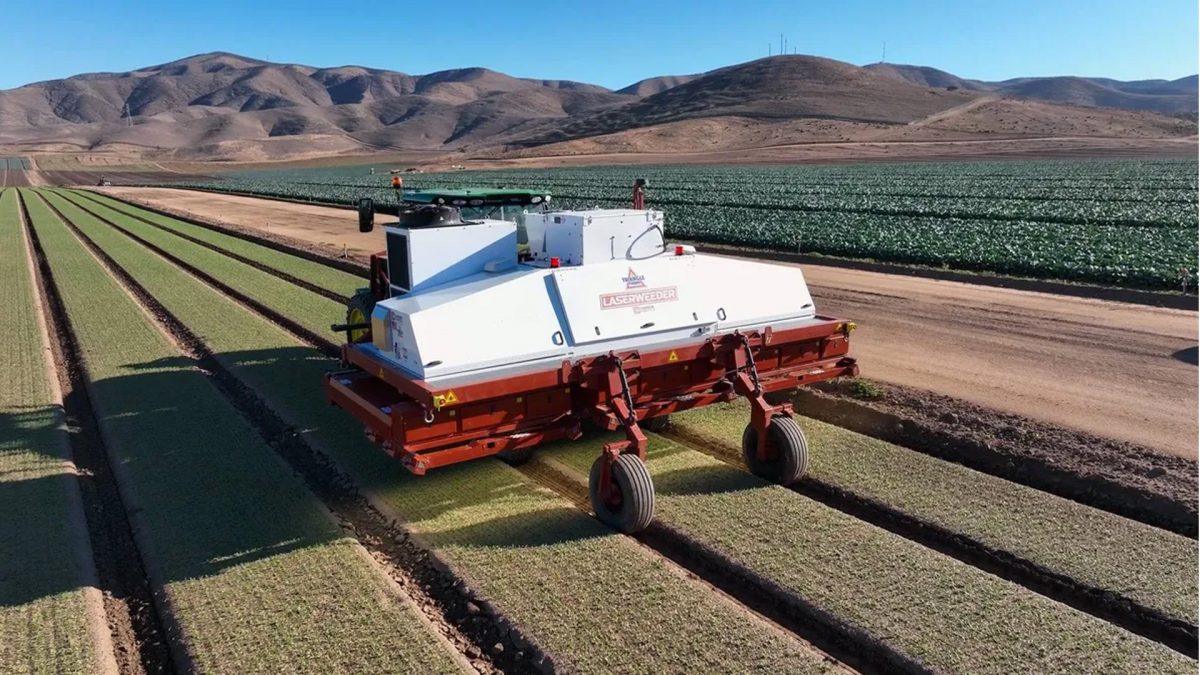 Carbon Robotics unveils new LaserWeeder that can autonomously eradicate weeds - Manufacturing ...