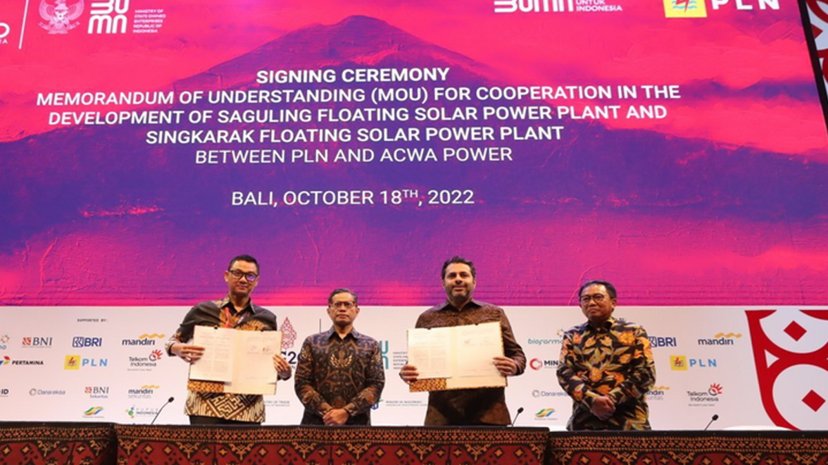 ACWA Power set to enter Indonesia with two floating solar PV projects ...