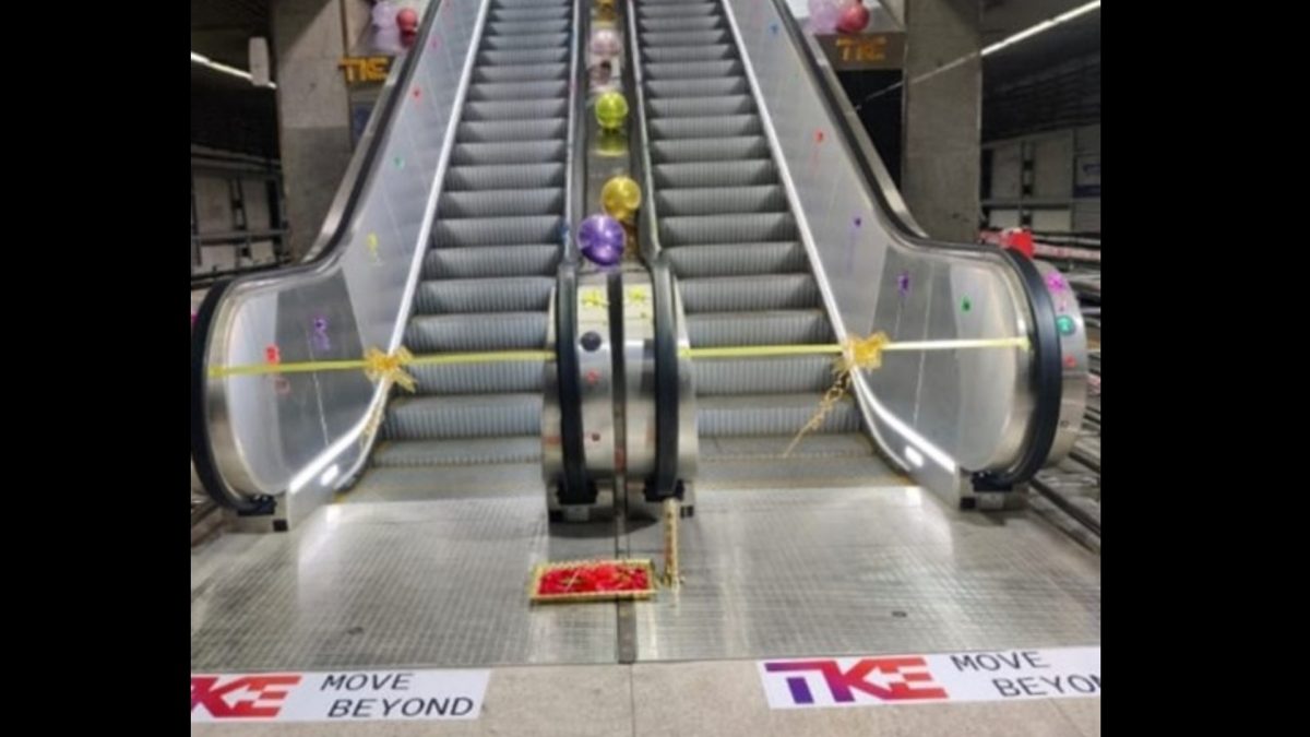 TK Elevator modernizes Kolkata Metro with 'Made in India' tugela escalators - Manufacturing ...