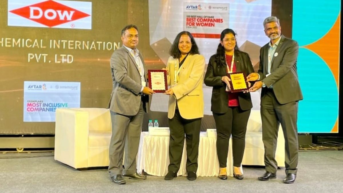 Dow India wins multiple awards, recognized by Avtar and Seramount ...