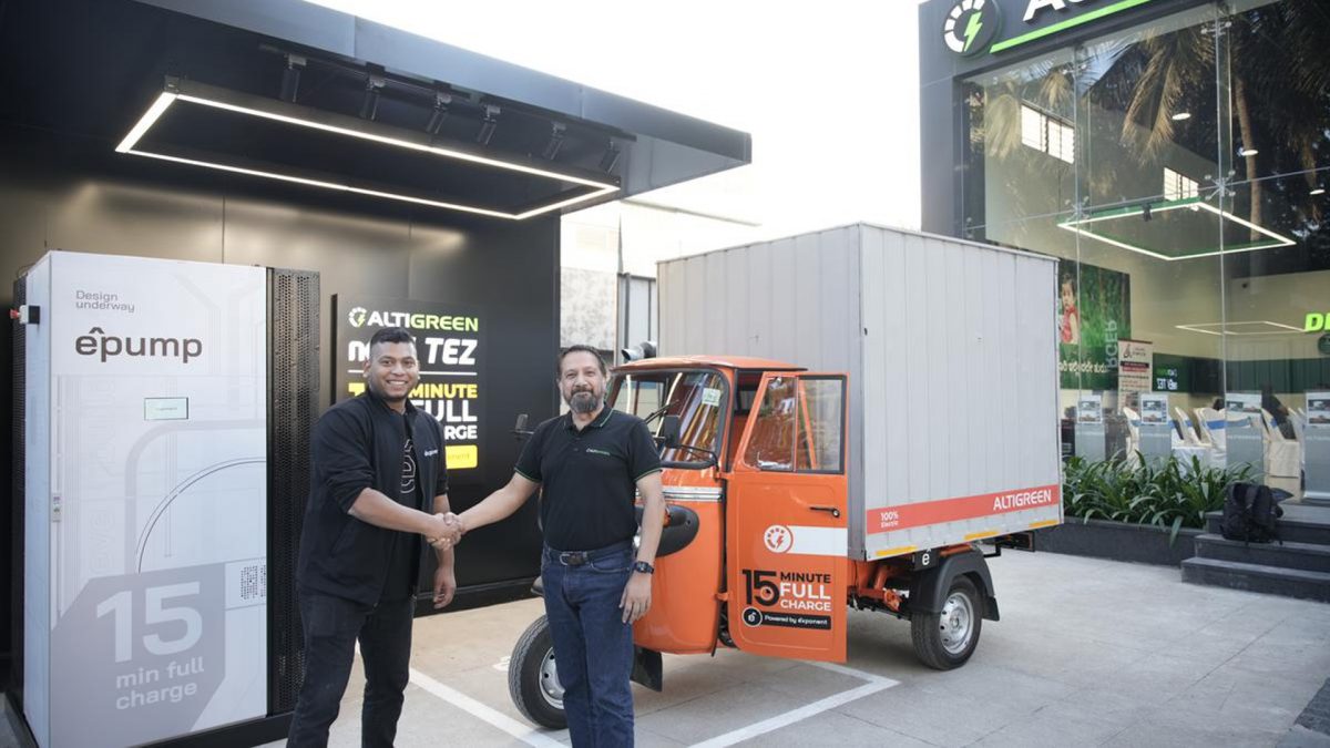 In collaboration with Exponent, Altigreen introduces neEV Tez, world's ...