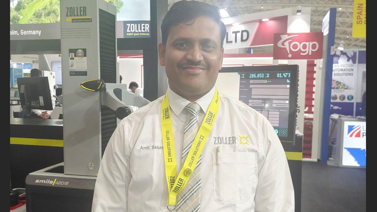 #IMTEX2023: Amit Salunkhe, General Manager, ZOLLER India & South East ...