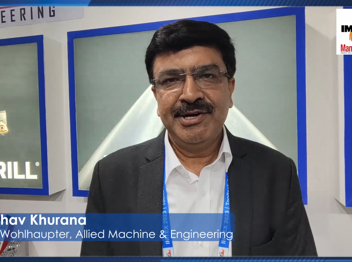 Keshav Khurana, ED Wohlhaupter, Allied Machine & Engineering - Manufacturing Today India