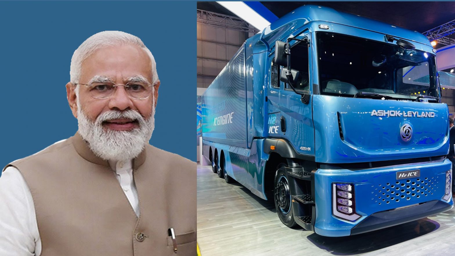 Heavy-duty truck with hydrogen combustion engine technology unveiled by ...