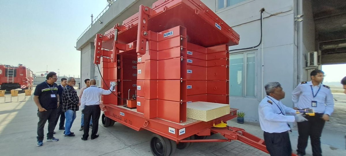 DIAL commissions disabled aircraft recovery kit at Delhi Airport ...