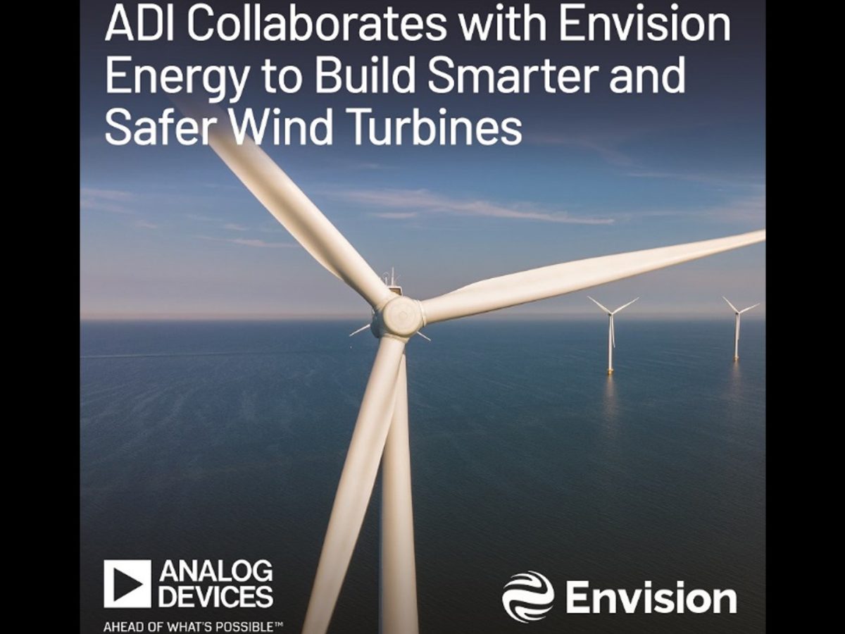 Envision Energy leverages MEMS Sensor Technology by Analog Devices to ...