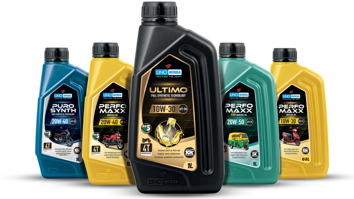 UNO Minda's BS VI compliant engine oils for 2 wheelers in India ...