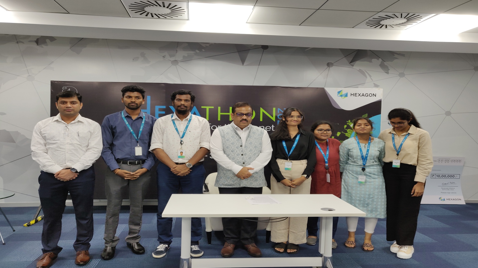 Who won Hexagon's 24-hour hackathon - Hexathon 2023? - Manufacturing Today India