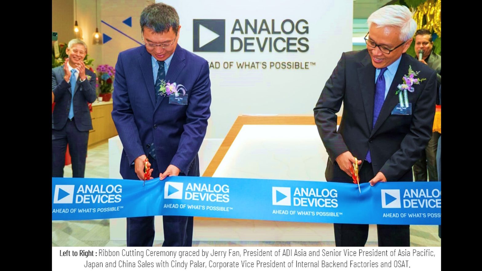 Analog Devices unveils new environment friendly facility in Singapore ...