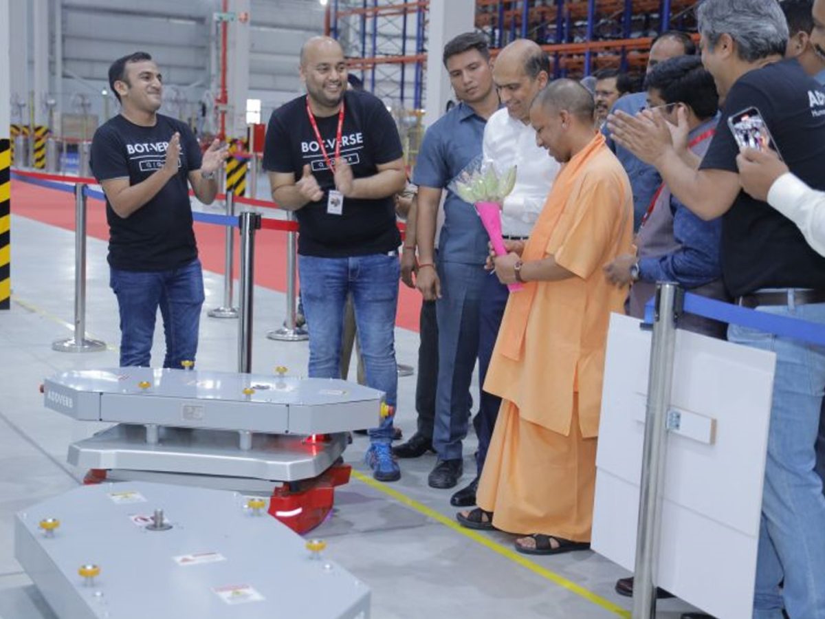 UP Chief Minister inaugurates Addverb's robot manufacturing unit ...