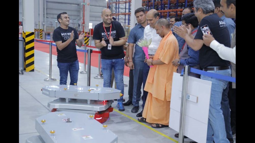 UP Chief Minister inaugurates Addverb's robot manufacturing unit ...