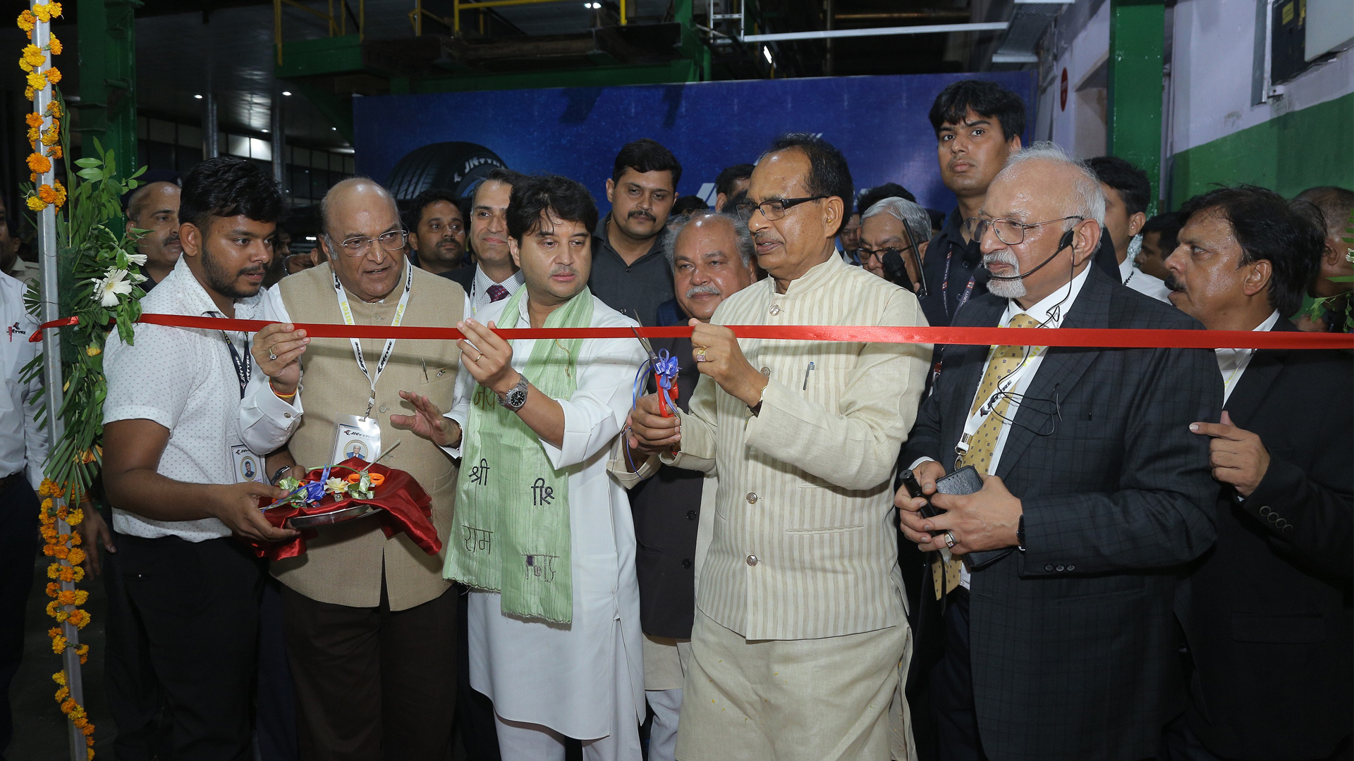 JK Tyre inaugurates Banmore Facility expansion - Manufacturing Today India