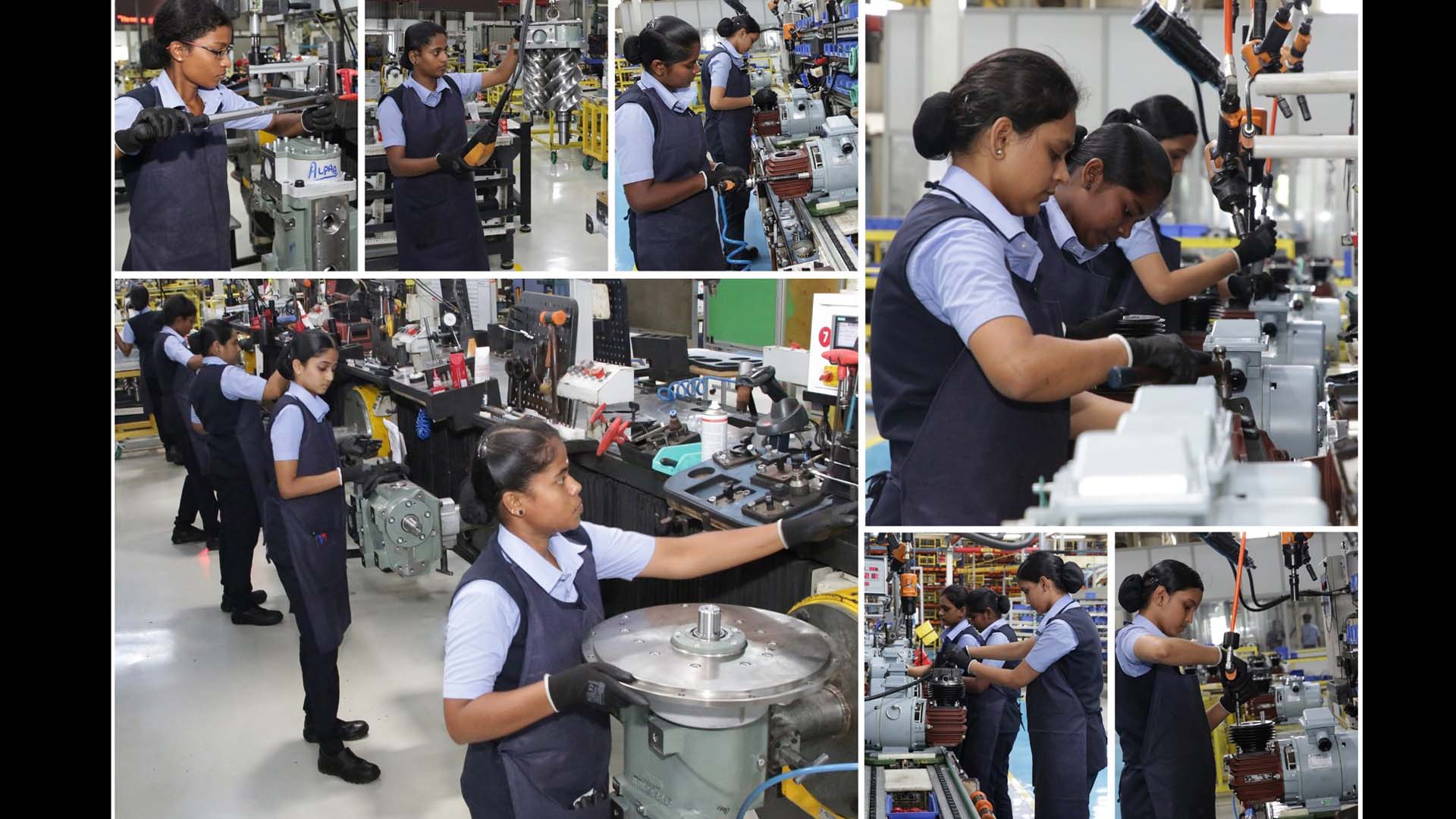 Elgi Equipments empowers women in manufacturing - Manufacturing Today India