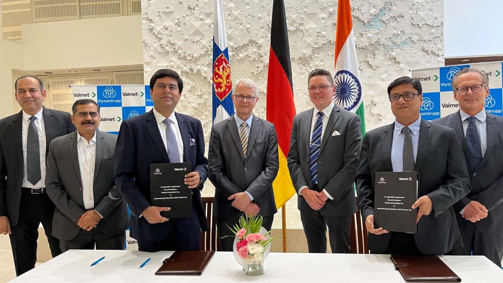 thyssenkrupp and Valmet team up for automation excellence - Manufacturing Today India