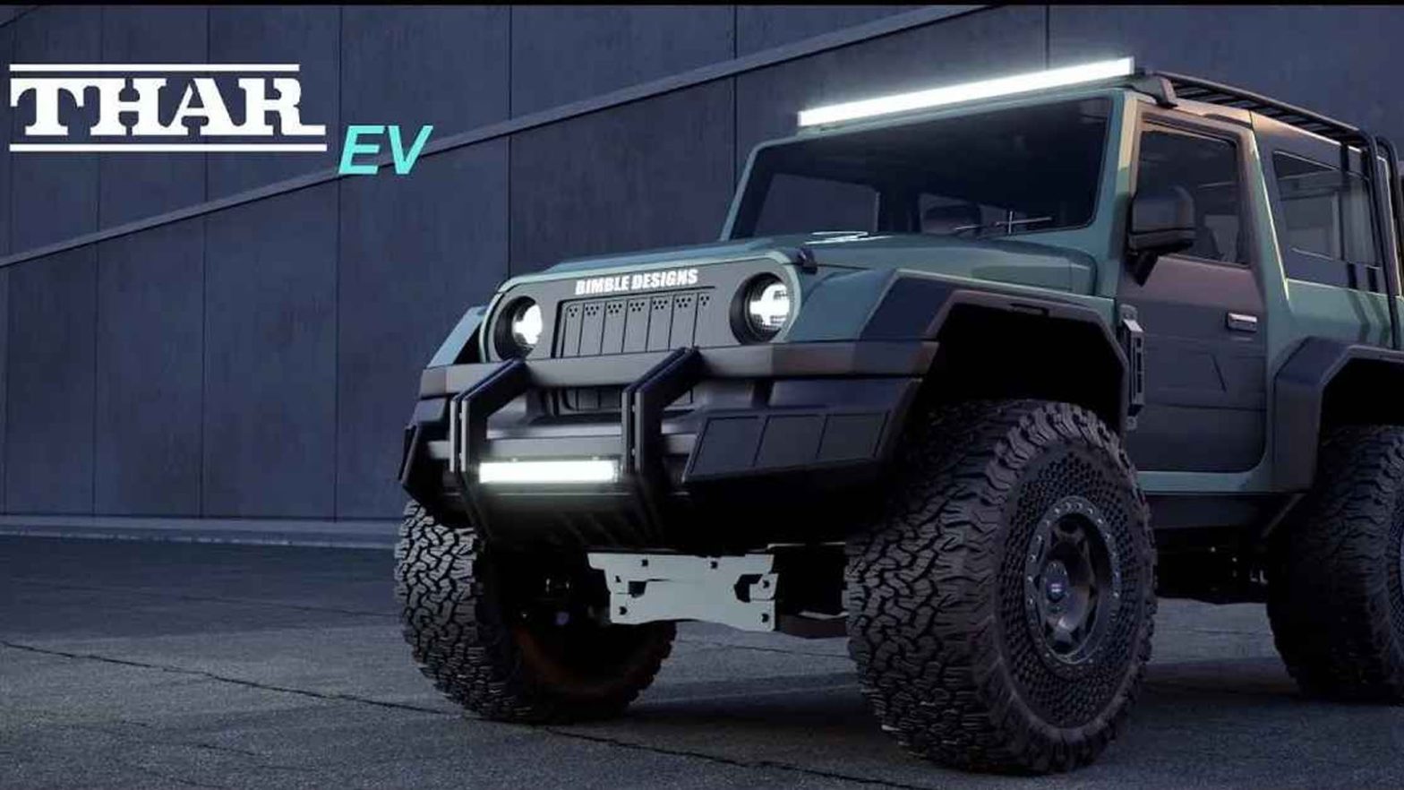 Mahindra to unveil Thar EV concept today - Manufacturing Today India