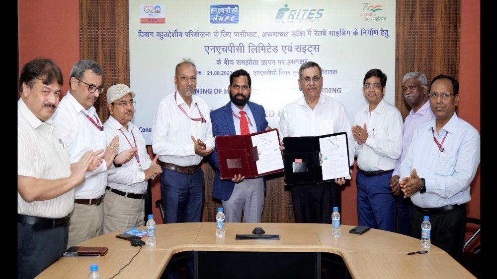 RITES and NHPC redefine rail Infrastructure for hydropower ...