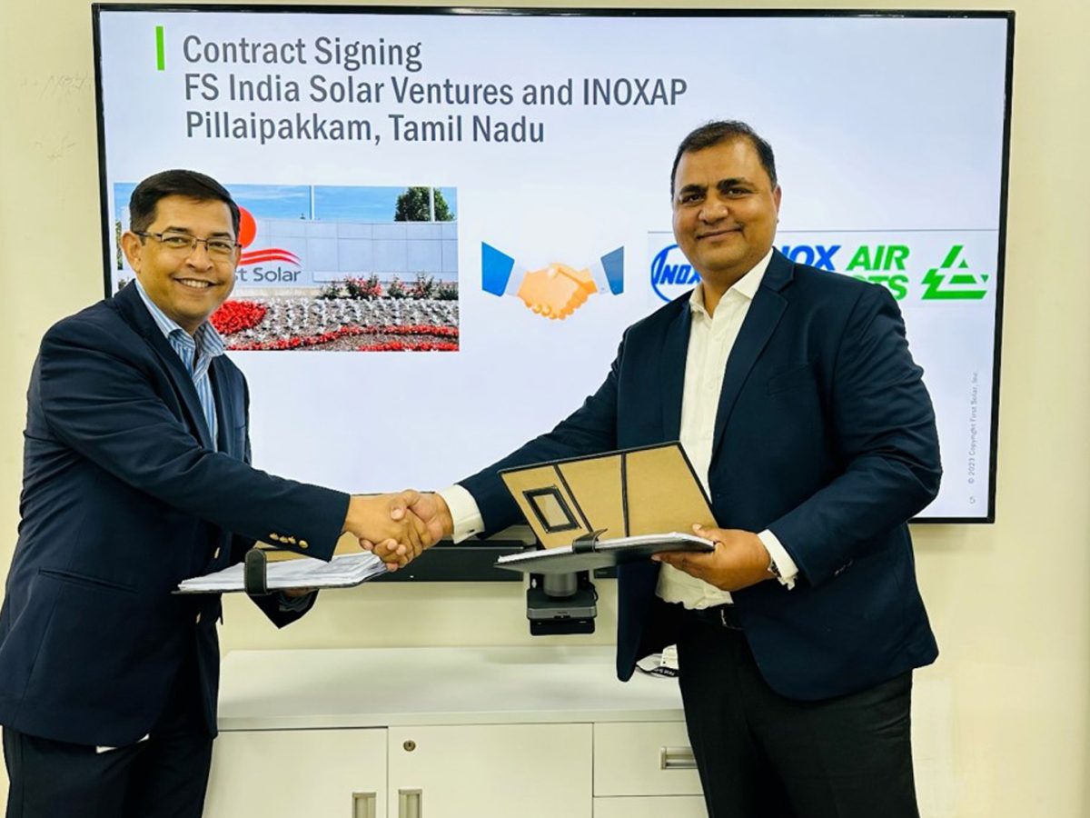 Clean energy for India: INOXAP's partnership with First Solar ...