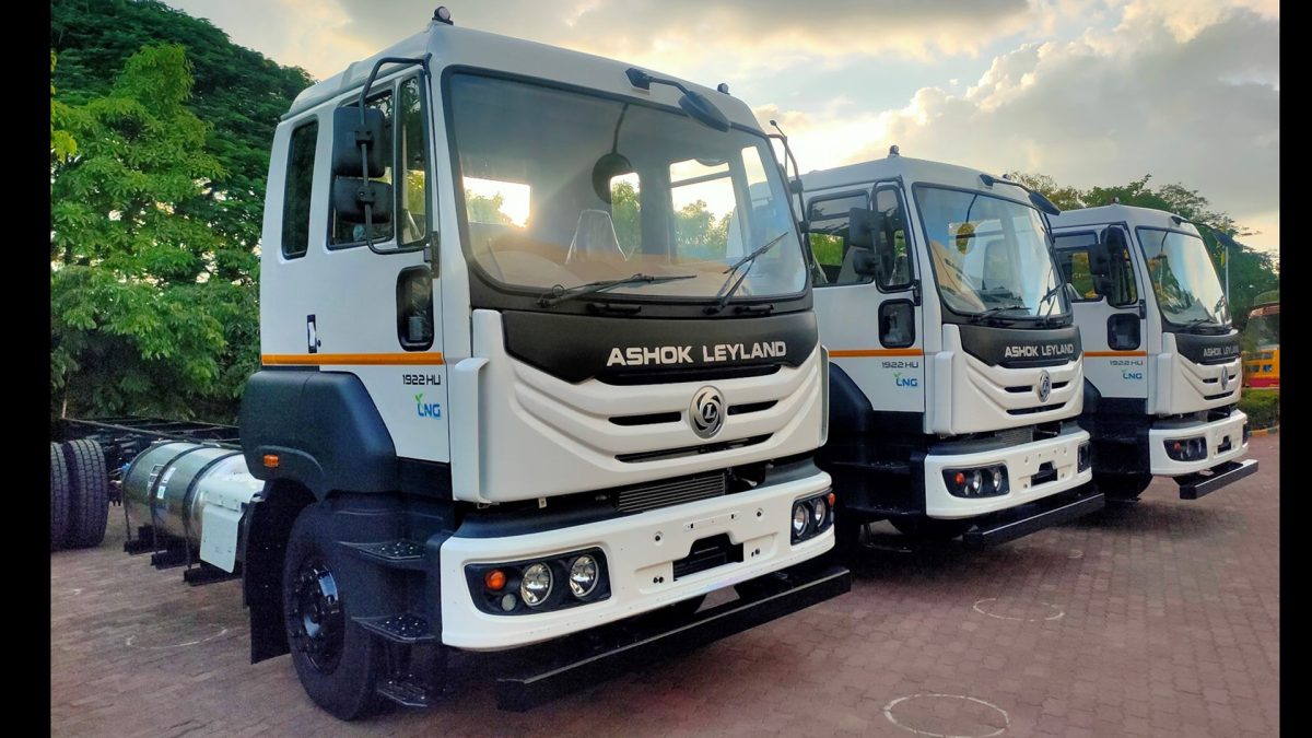 Ashok Leyland breaks new ground with India's first BSVI LNG-powered ...