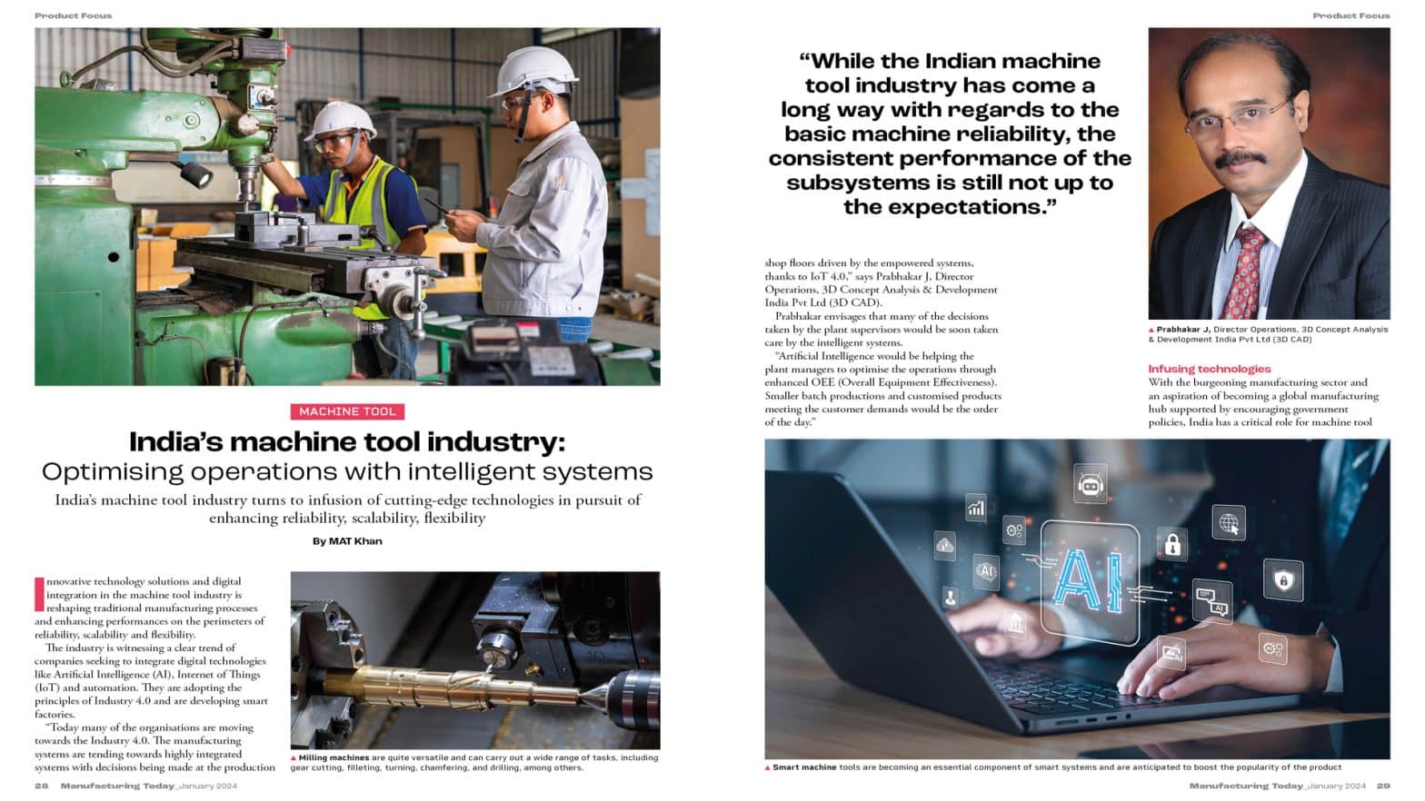 India’s machine tool industry: Optimising operations with intelligent ...