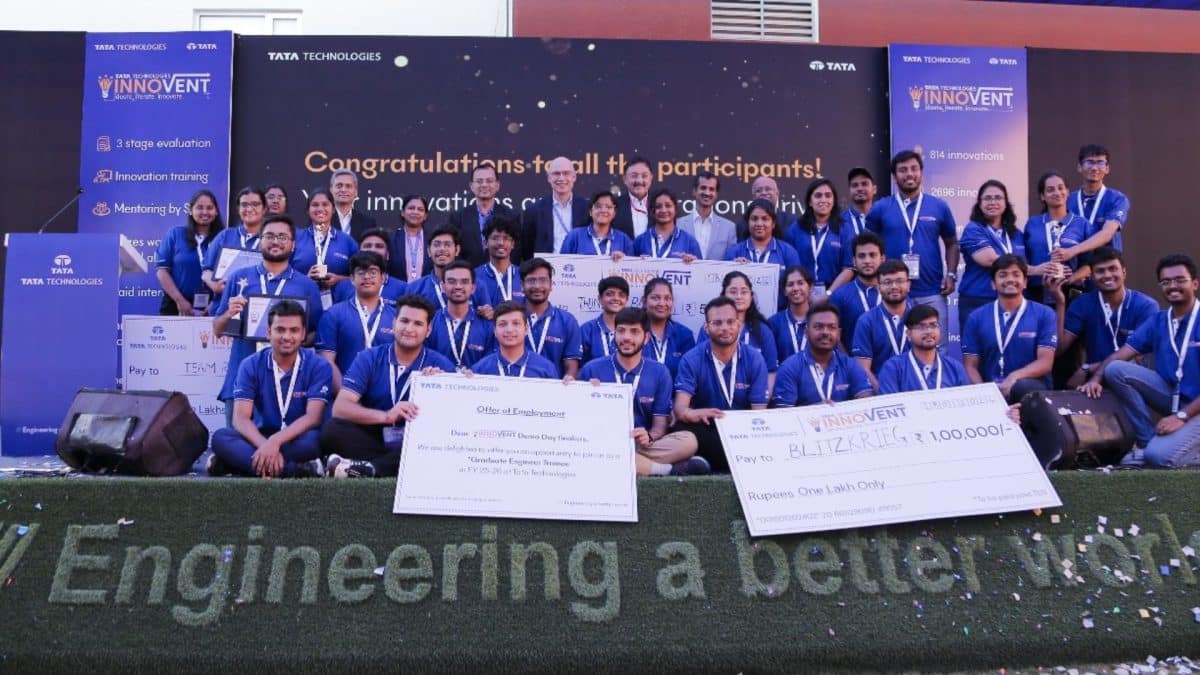 Tata Technologies honors winners of InnoVent 2023 Hackathon ...