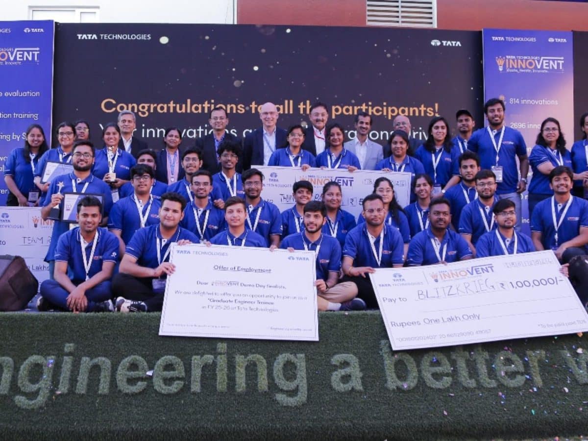 Tata Technologies honors winners of InnoVent 2023 Hackathon ...