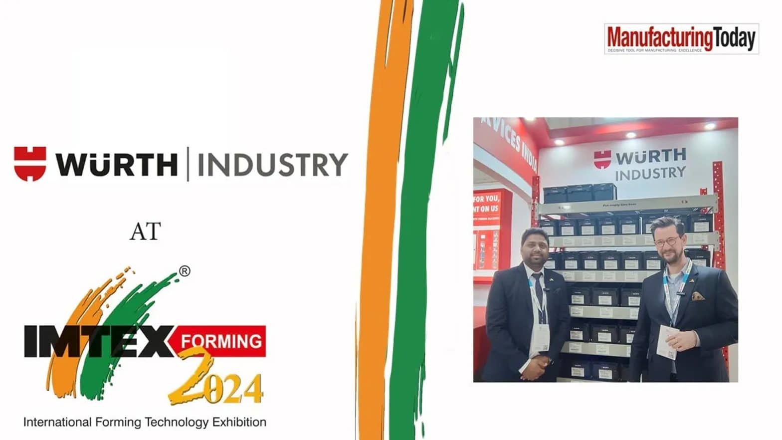 Wurth showcases innovation at IMTEX Forming 2024 - Manufacturing Today ...