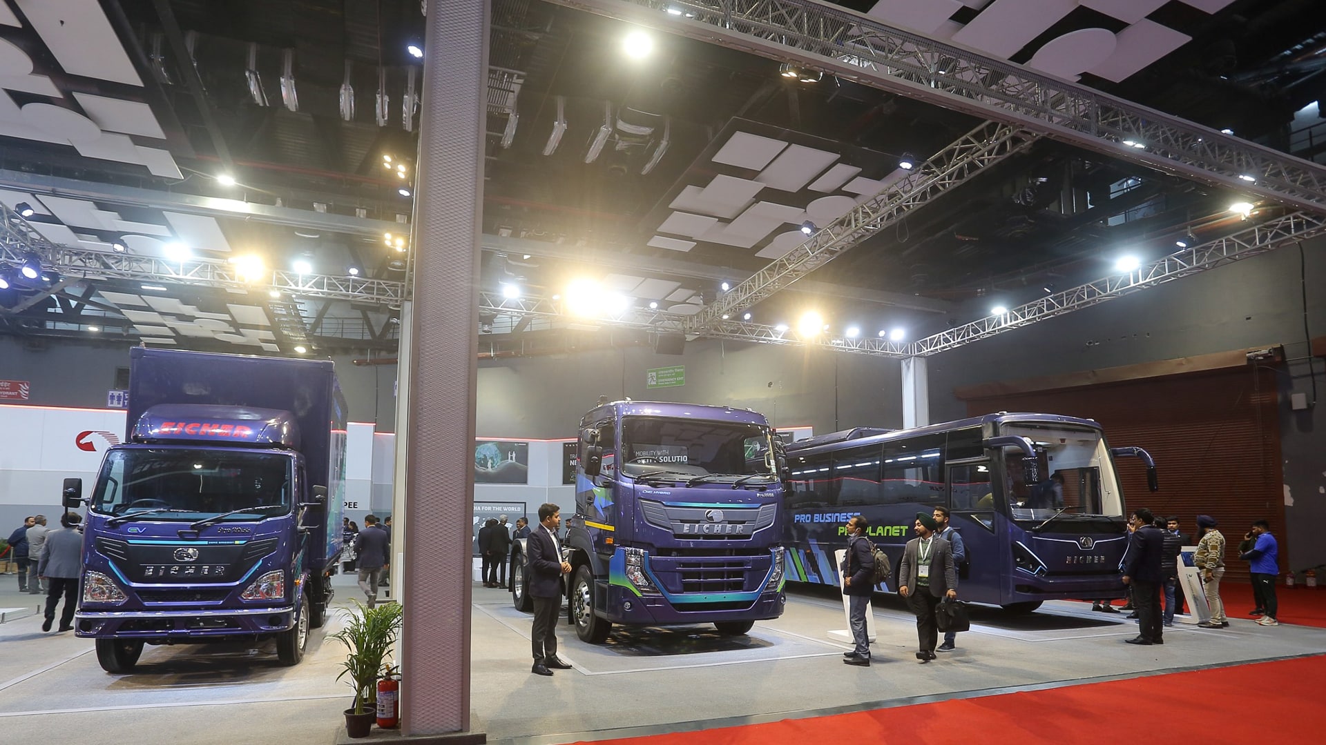 VECV marks 15 years with eco-friendly solutions at Bharat Mobility Expo 2024 - Manufacturing ...