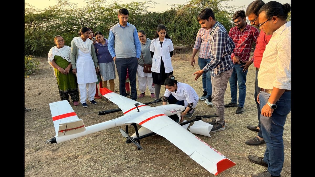 TechEagle's BVLOS drones reshape healthcare logistics with 10 notable deliveries - Manufacturing ...