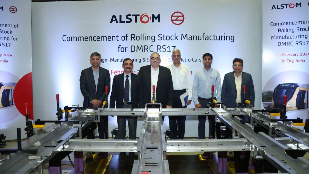 Alstom kicks off production of trainsets for Delhi Metro's fourth phase ...