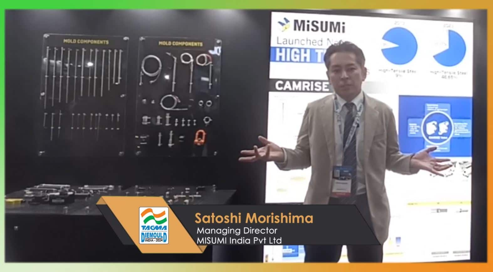 Satoshi Morishima, Managing Director, MISUMI India - Manufacturing Today India