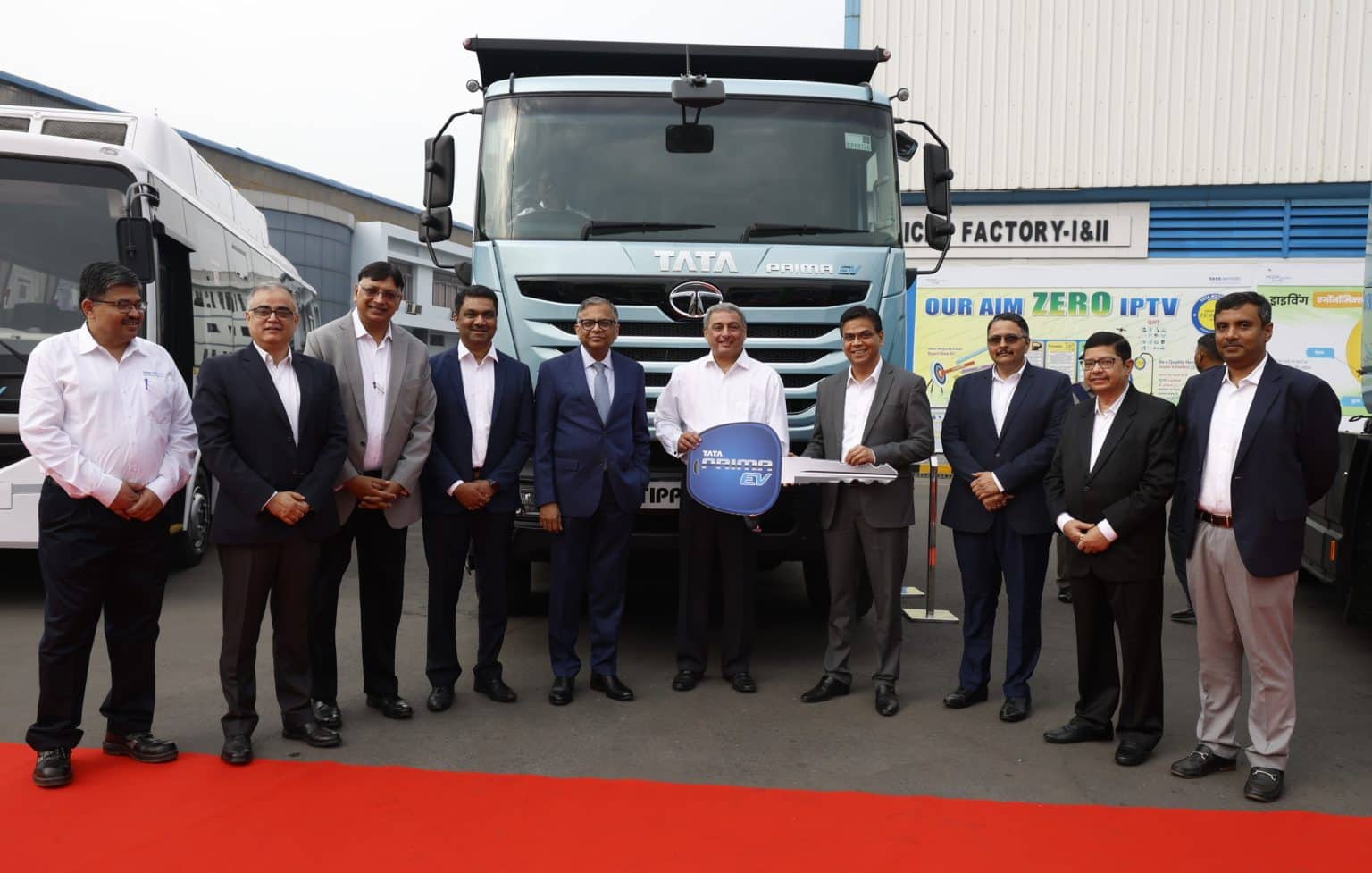 Tata Motors unveils next-gen, eco-friendly fleet for Tata Steel ...