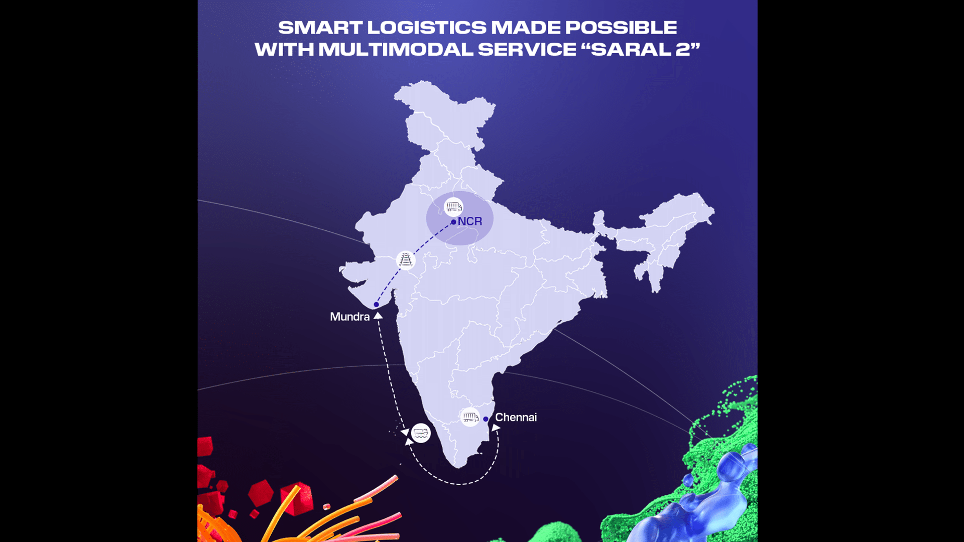 DP World revolutionises freight with SARAL-2: first-ever daily rail service from Chennai to NCR ...