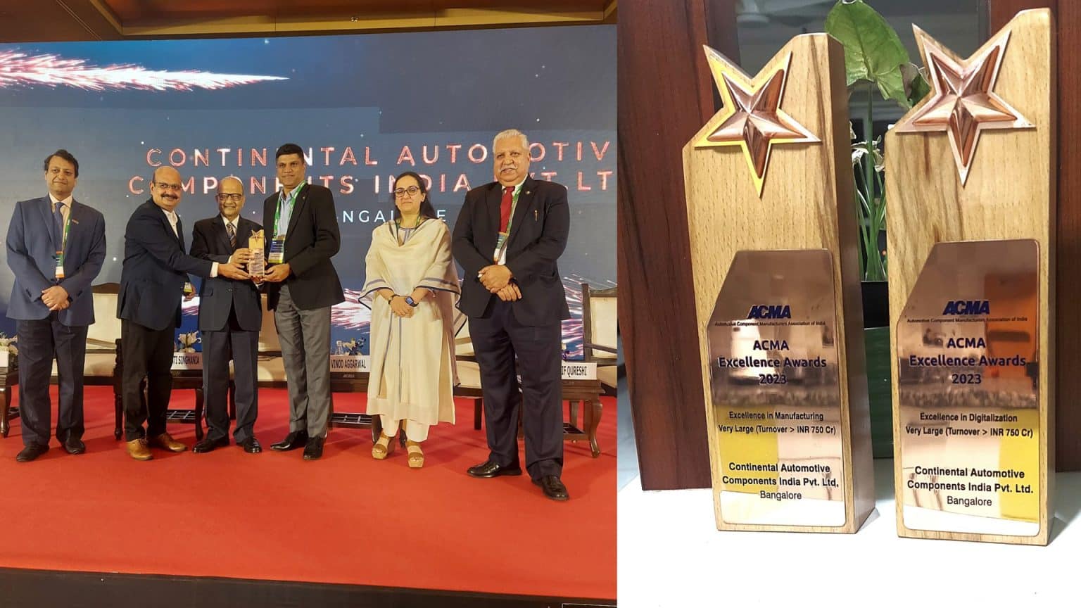 Continental India wins ACMA Excellence Award 2023 - Manufacturing Today ...