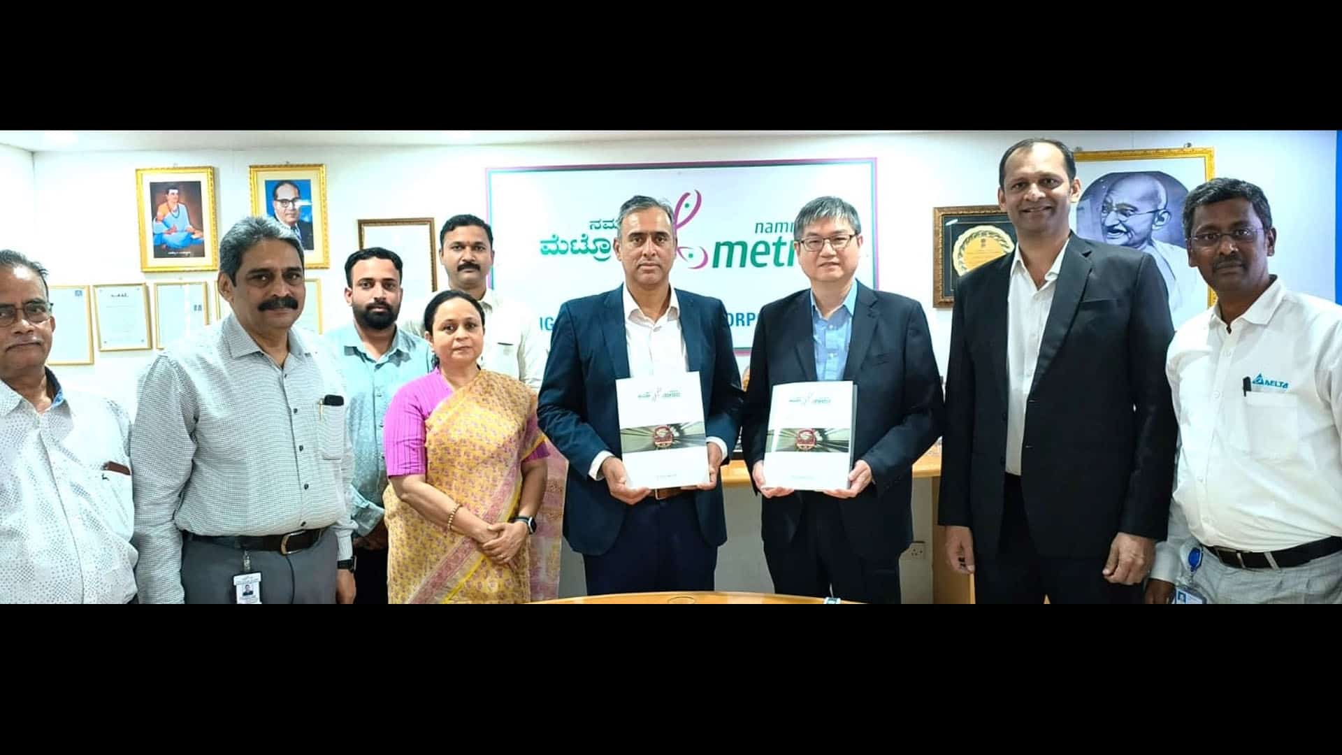 BMRCL and Delta Electronics collaborate for sustainable Metro station ...