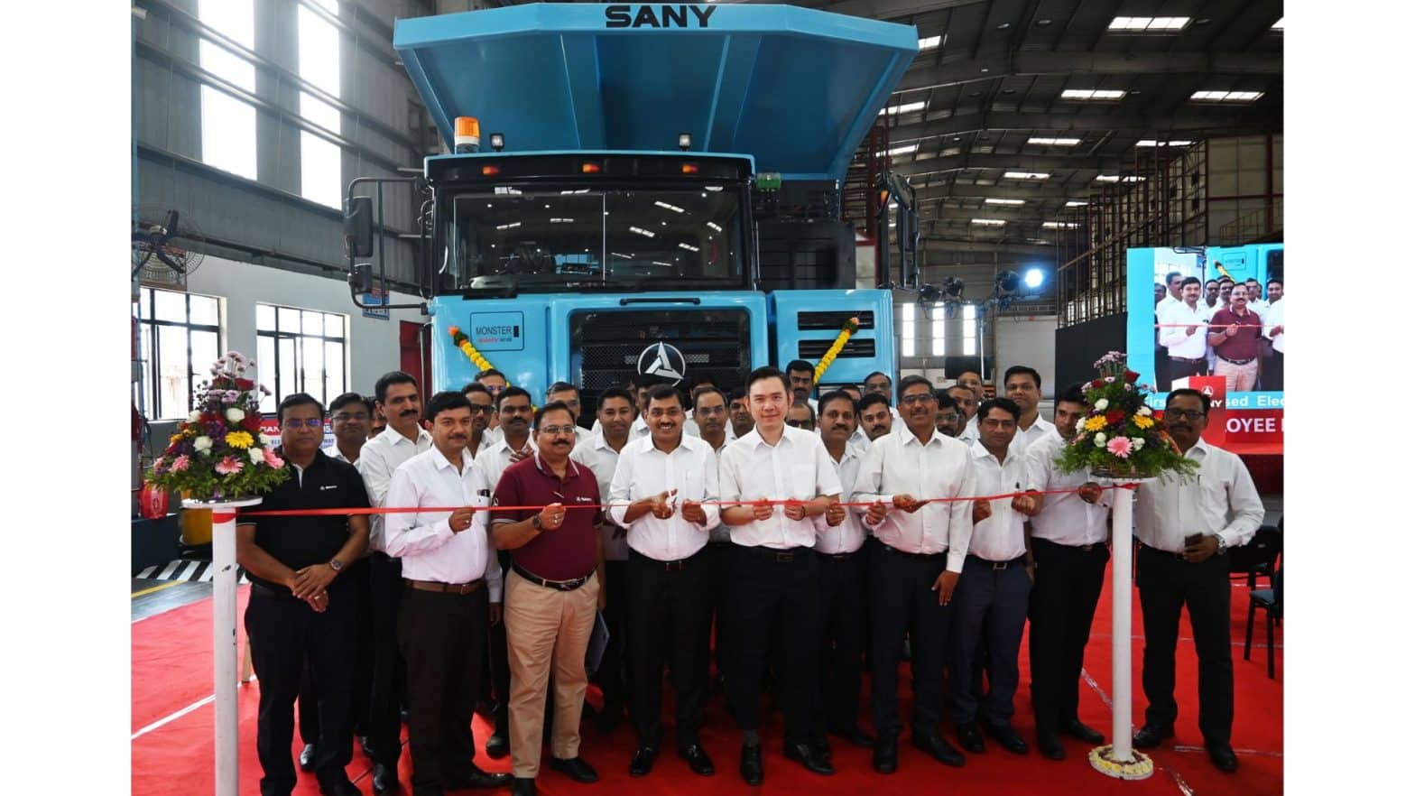 Sany launches India’s first locally-made electric mining truck, SKT105E - Manufacturing Today India