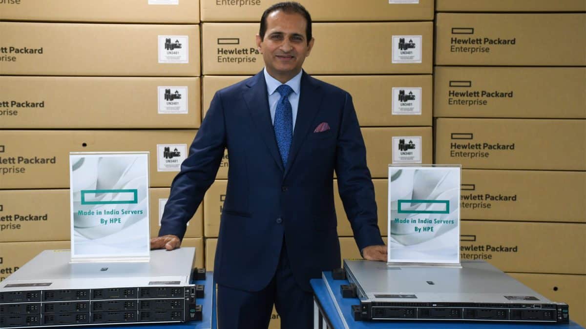 HPE unveils 'Made in India' servers ahead of schedule - Manufacturing ...
