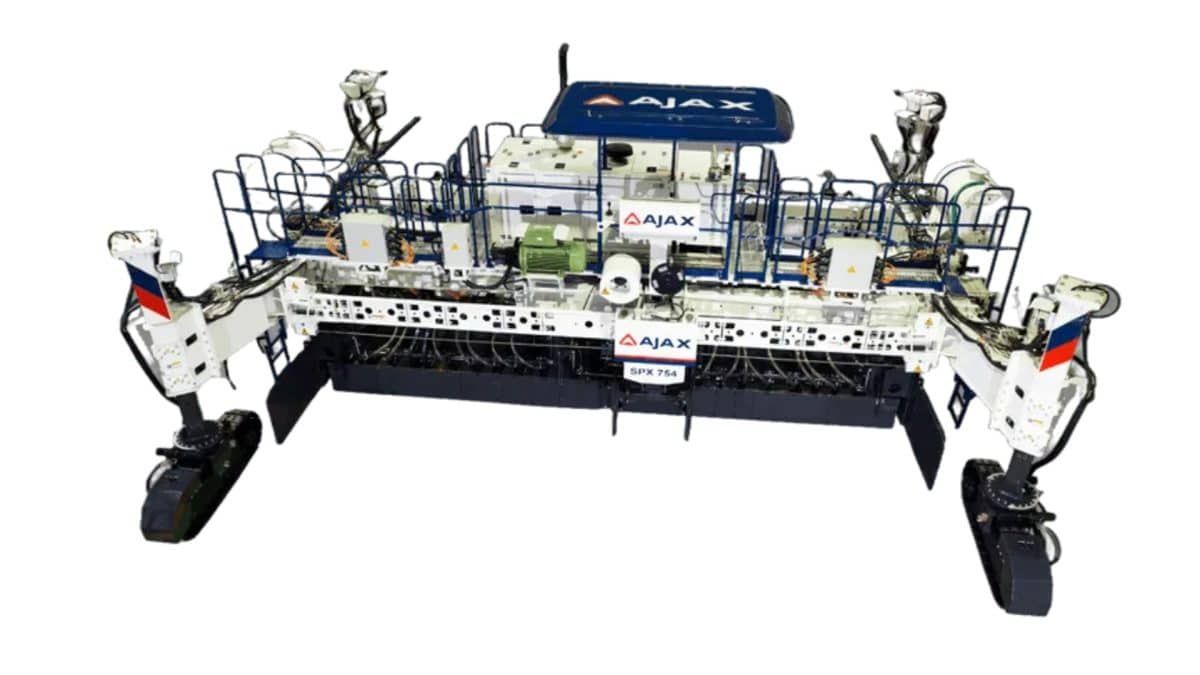 AJAX Engineering becomes India's first exporter of slip-form pavers ...
