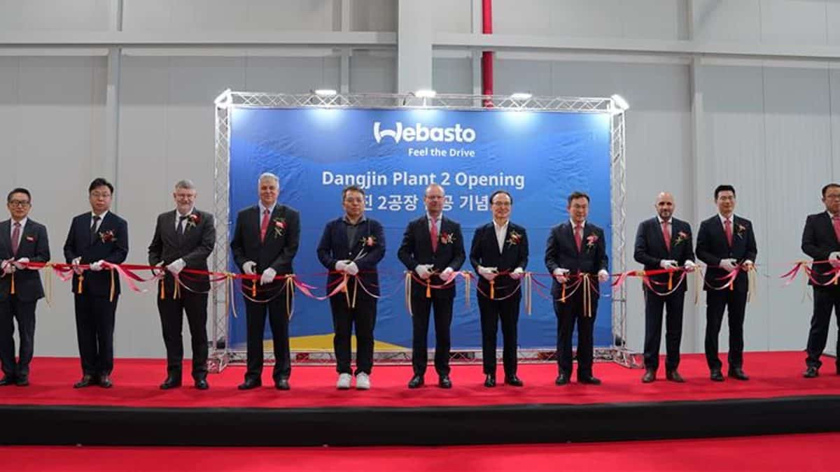Webasto expands EV battery production in South Korea, targets 300,000 ...