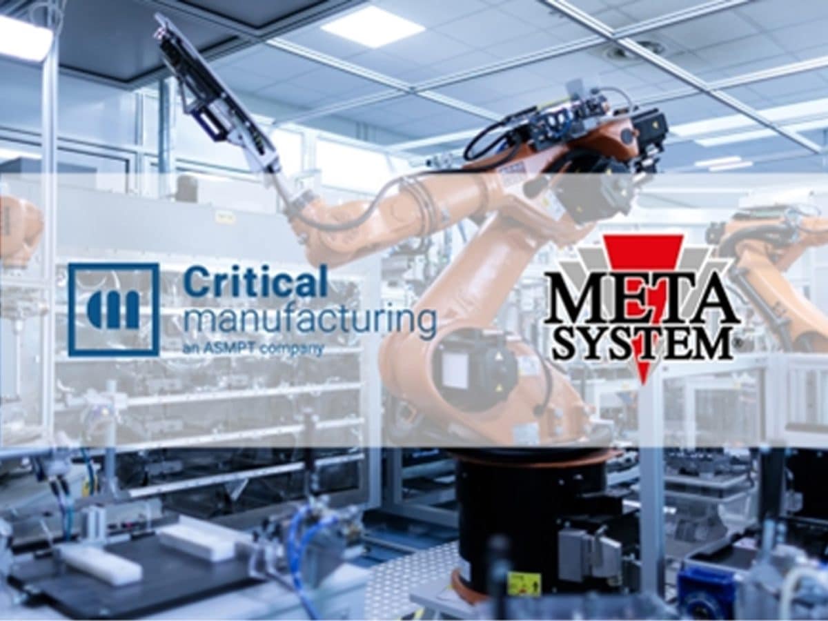 Meta System picks Critical Manufacturing MES for new SMT plant ...