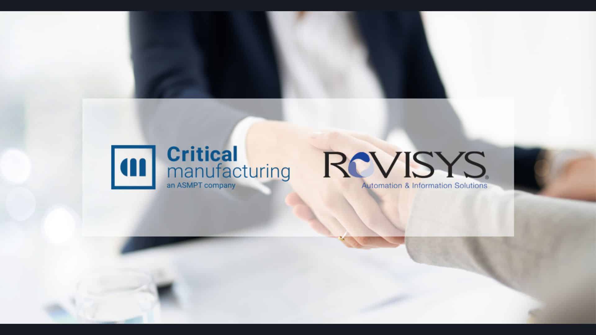 Critical Manufacturing grants RoviSys Global Services Partner status ...